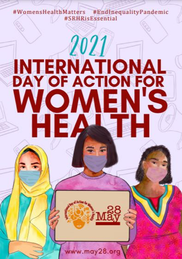 28 May 2021 International Day Of Action For Womens Health Join Us